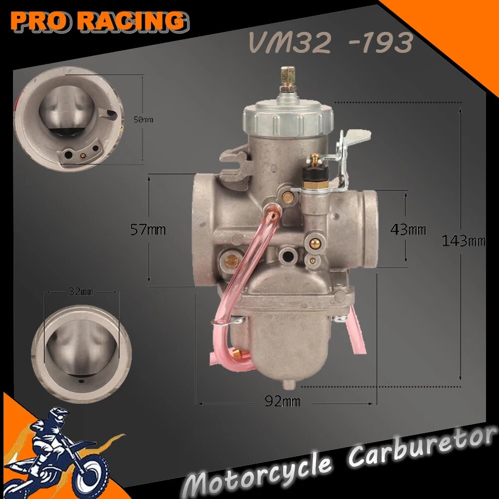 VM32-193 32 мм карбюратор мотоцикла для Mikuni KTM HONDA YAMAHA EXC XC XCF SX SXS EXCF Dirt Pit Bike ATV Quad Motorcross