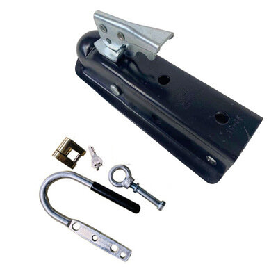 Стандартный прямой чехол для прицепа, соединитель прицепа, чехол для шарового соединения прицепа, аксессуары для прицепа с антипотерянным безопасным штифтом 2X2