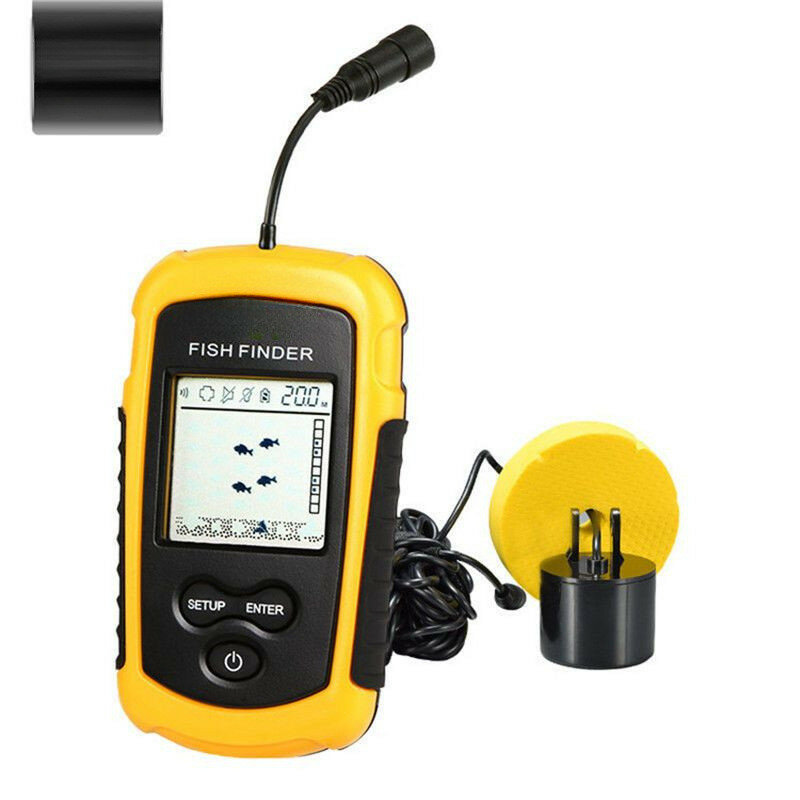 Рыболовный эхолот, визуальный HD, ночное видение, беспроводной сонар, артефакт для дикой рыбалки, ультразвуковой, практичный, долговечный, простой в использовании, может быть перепродан