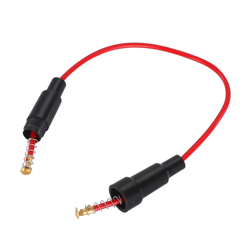 10 шт, 5*20 мм, держатель стеклянного предохранителя, винтовой тип 5X20 мм с проводом 22 AWG, кабель 250 В, стеклянная трубка предохранителя, корпус предохранителя