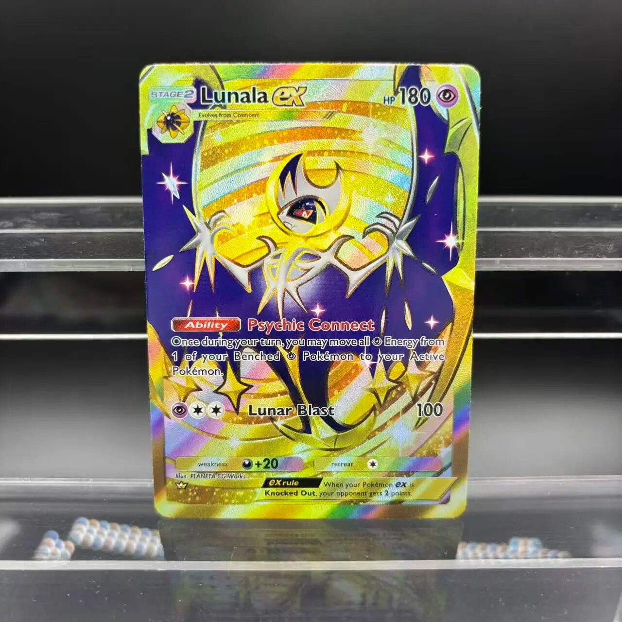 Коллекционная карта Lunala EX, Цвет: style3