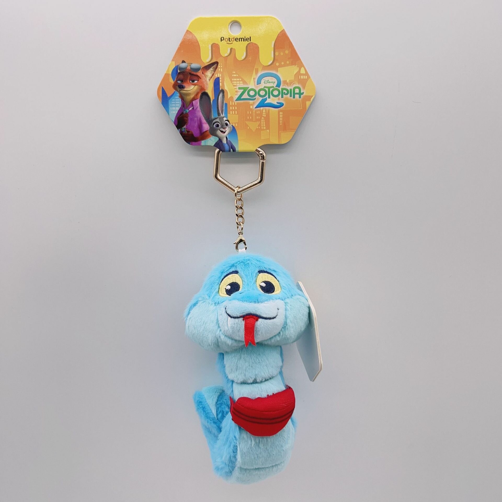 Зверополис 2 Официально лицензированная игрушка из плюша Гари Змея в медовом банке, игрушка Ник Джуди