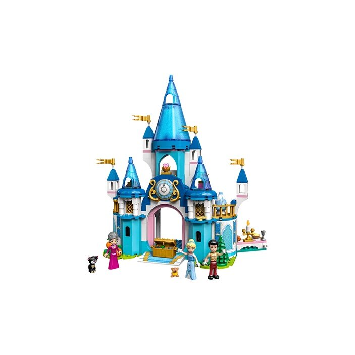 LEGO Золушка Disney Princess Collection Диснеевские персонажи Золушка и Принц Замок Конструкторы — фото 1