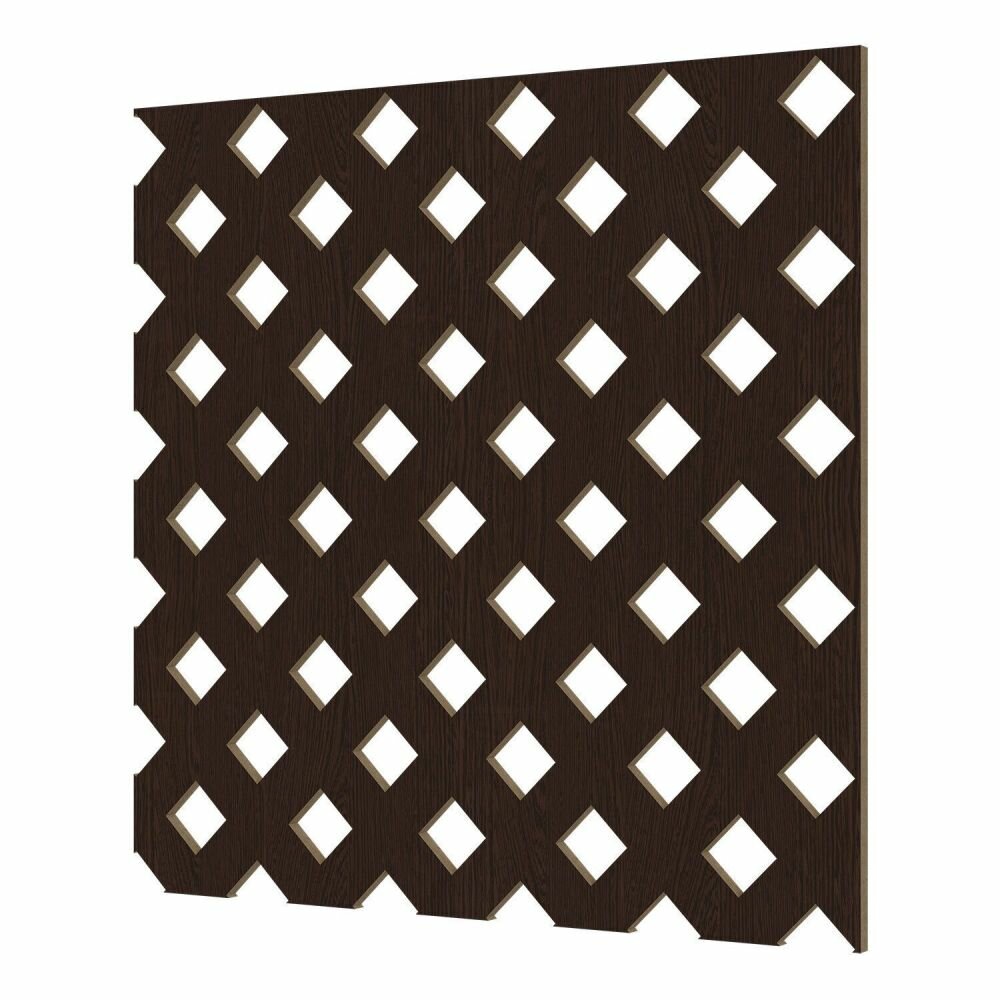 Перфорированная Панель Cosca Франц ХДФ Венге В1030хШ695 мм / Коска.