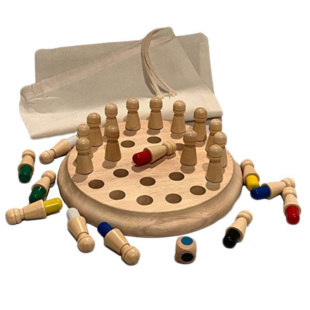 Tree Memory Match Stick Game Детский интеллект IQ Brain Teaser Game Детские игрушки Подарки Игрушки Детские ранние тренировочные игры Гаги и практические шутки (()