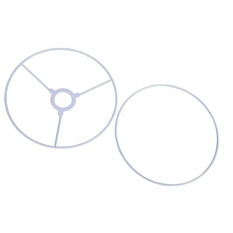 Железный каркас абажура своими руками-диаметр 25 см