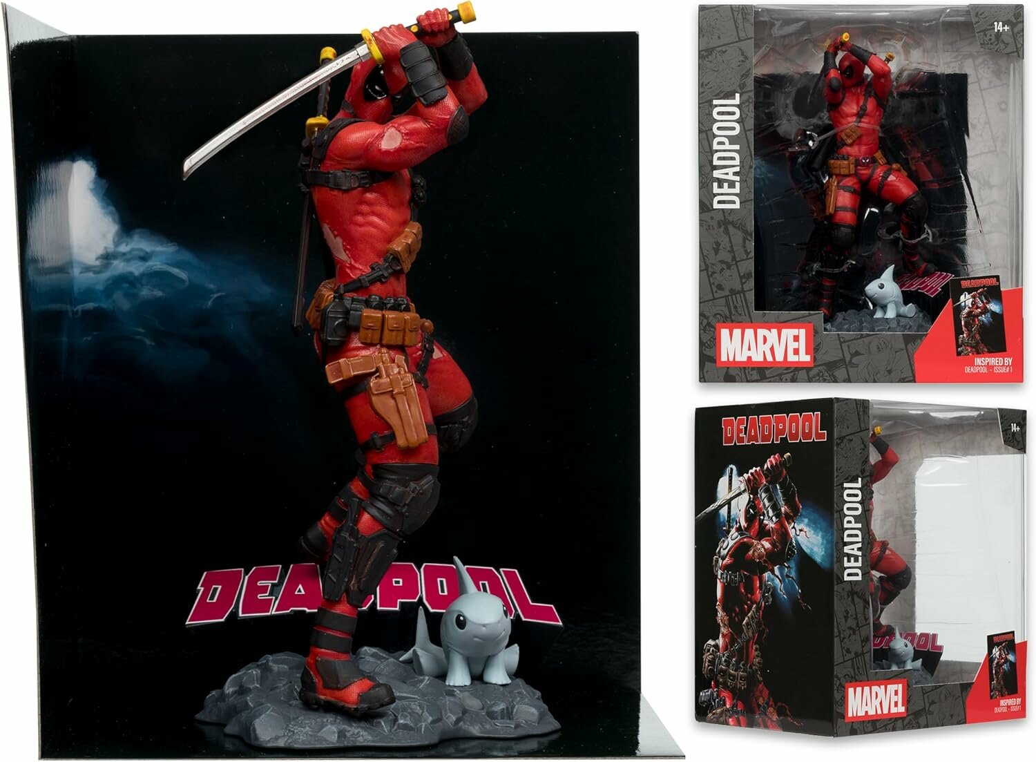 Фигурка Дедпул / Marvel Deadpool McFarlane (оригинал) 1:10 размер