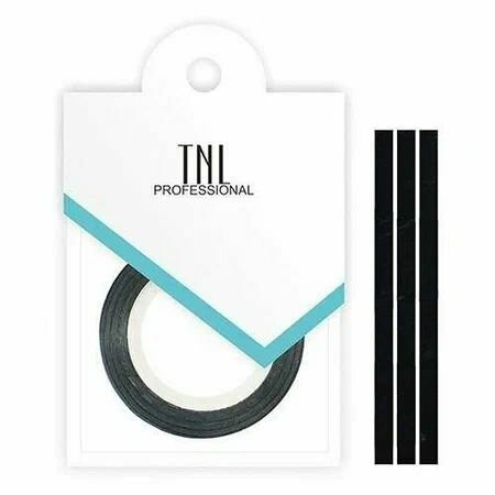 TNL Professional Нить на клеевой основе , черная - 2 мм (N15-27)