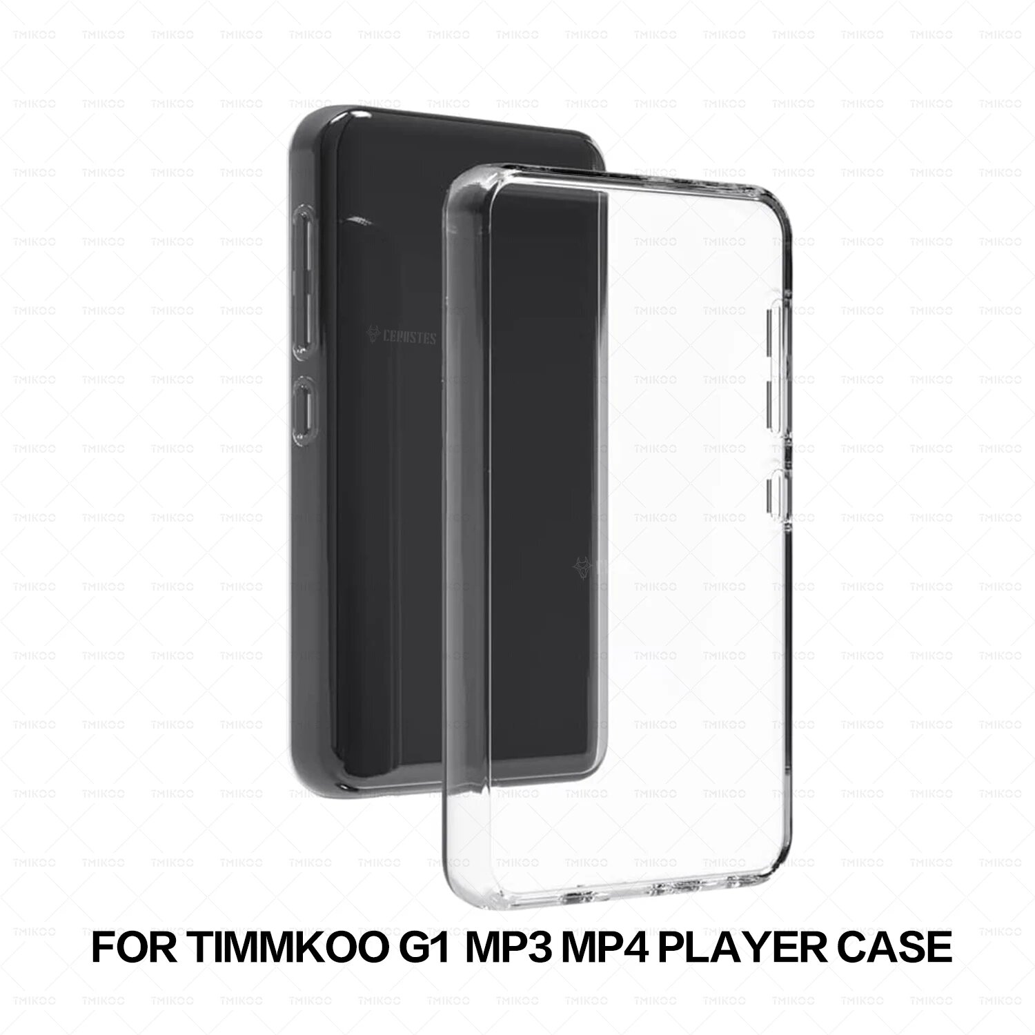 Чехол для Mp3-плеера Innioasis G1 G3, прозрачный, устойчивый к царапинам, амортизация, 4,0-дюймовый, кристально чистый