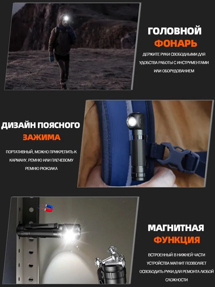 SUPERFIRE Фонарь ручной — фото 1