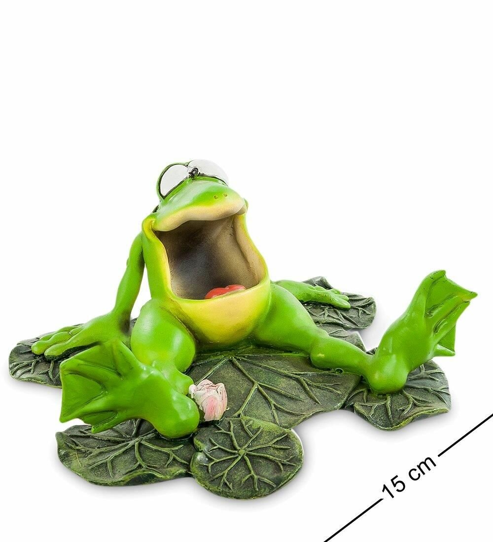 Фигурка-лягушка Фрогги на отдыхе (W.Stratford) A1975248 The Comical World of Warren Stratford, Полистоун
