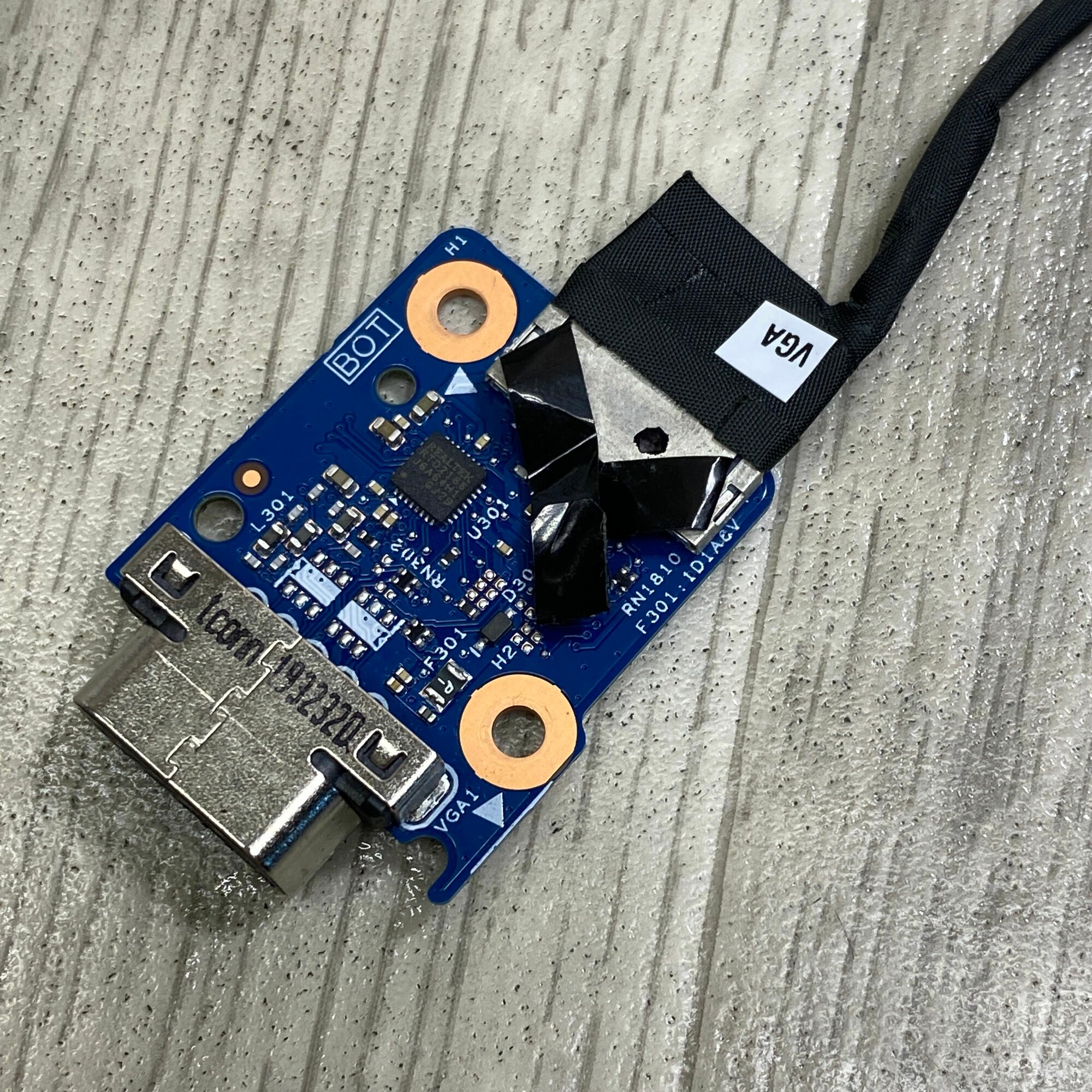 Плата VGA Dell Latitude 3500 со шлейфом