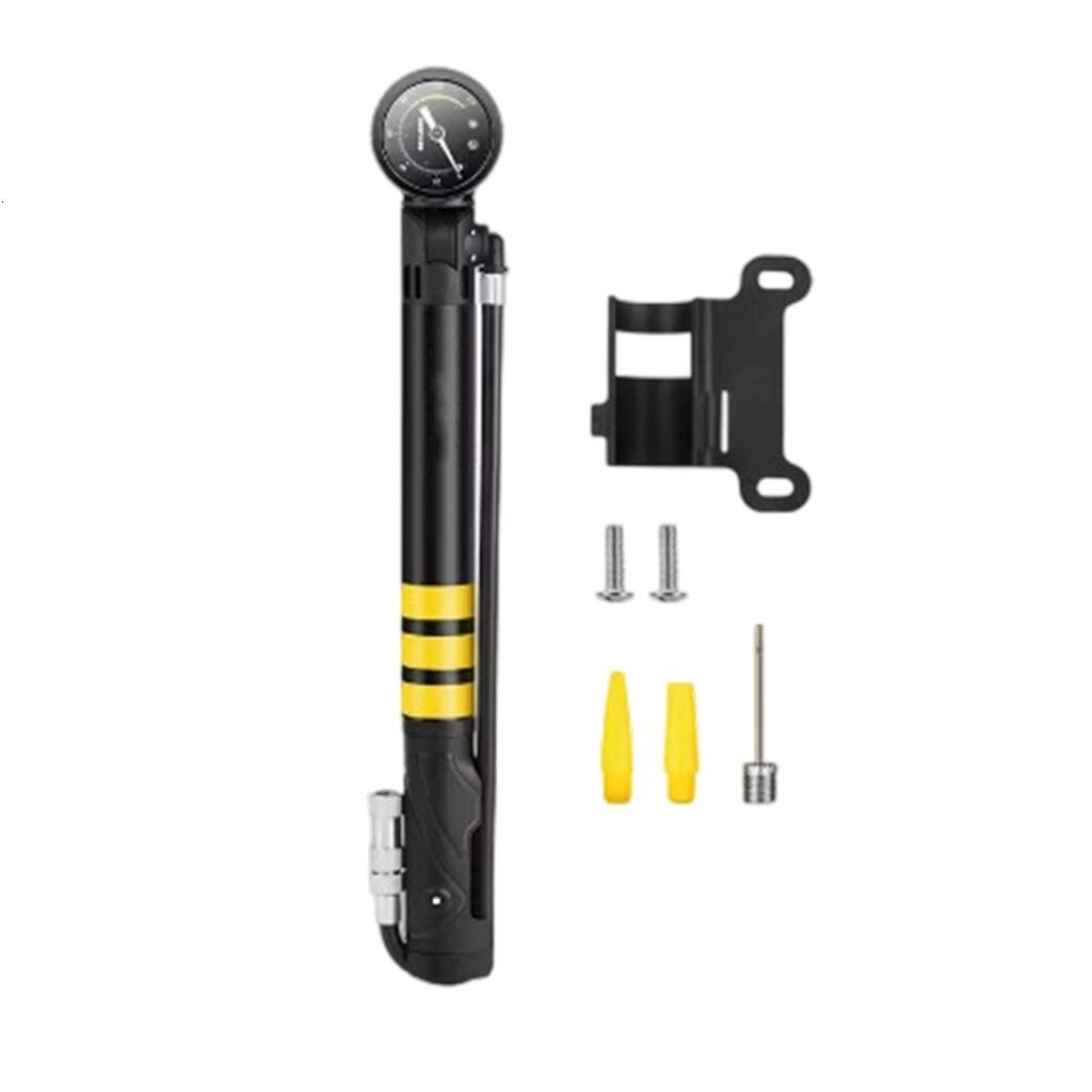 Насос велосипедный с манометром, Мини-насос M25B02 M01