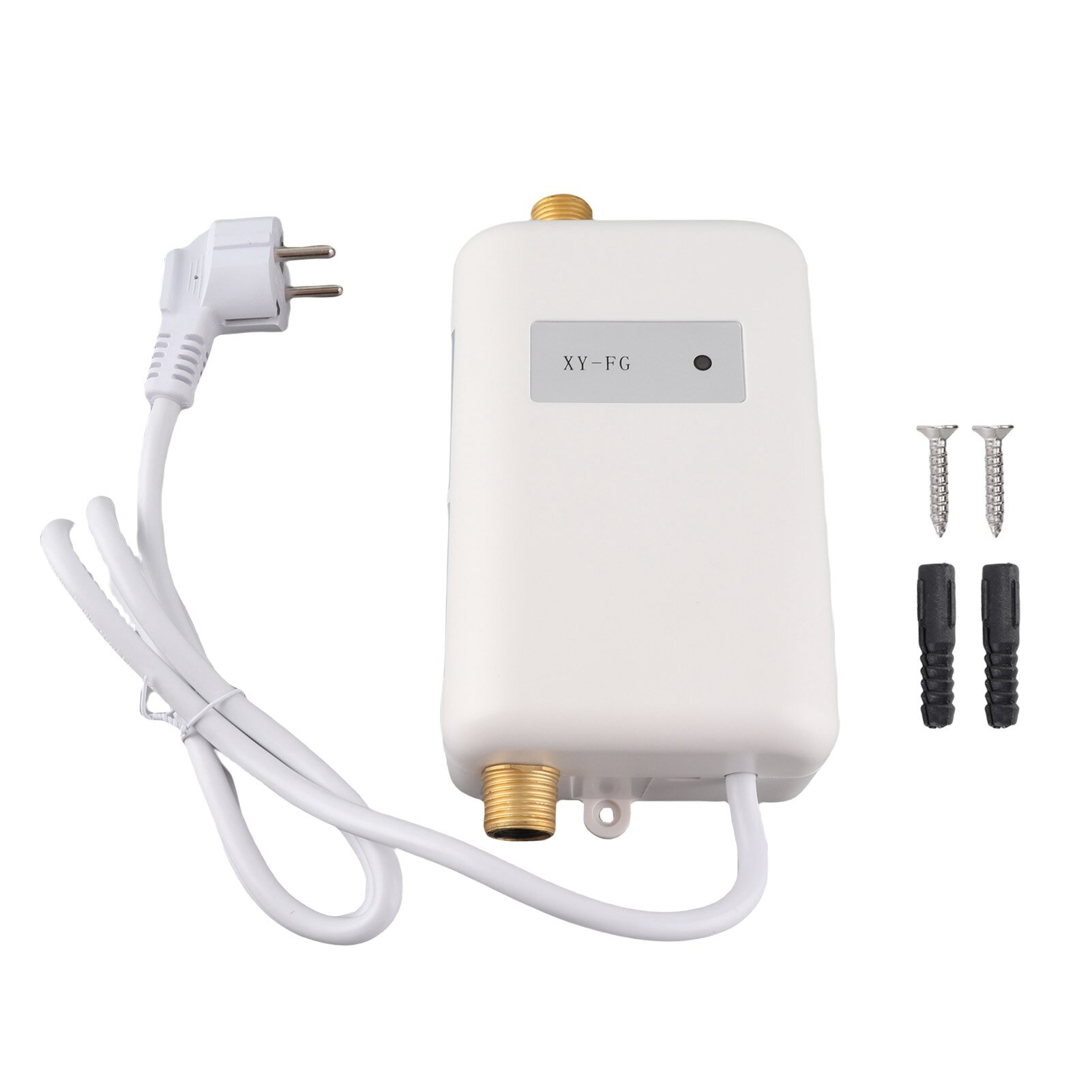 Водонагреватель с разъемом G1/2, высокой мощностью и энергосбережением, для кухни, квартиры, ванной комнаты, автодома, белый, вилка стандарта ЕС, 220 В, 3800 Вт.