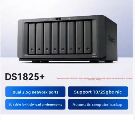 Synology DS1821+/DS1825+ сетевое хранилище