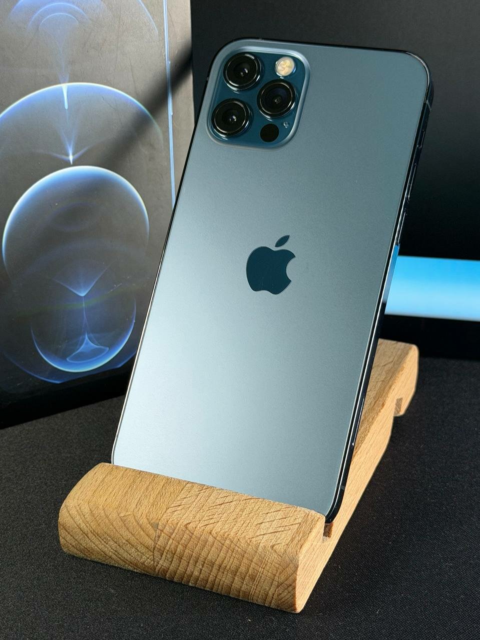 Смартфон Apple iPhone 12 Pro, 256gb, Pacific Blue, AA, nano SIM + eSIM