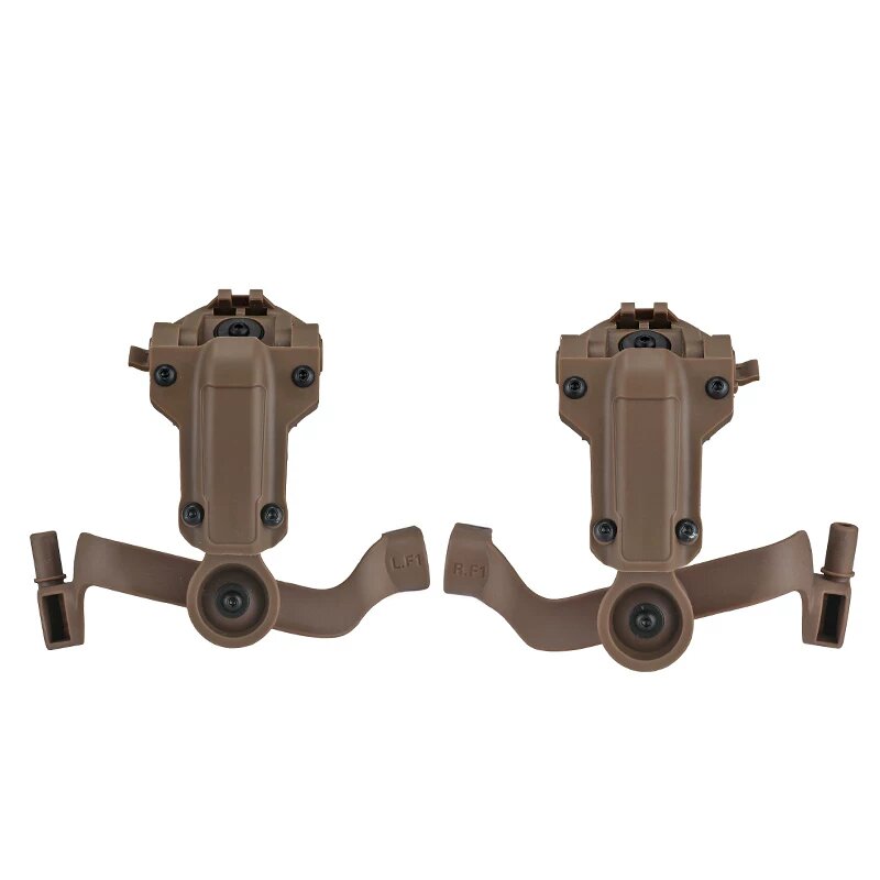 Тактическая гарнитура PTT с шумоподавлением, совместимая с креплением на шлем, быстрый интерком, наушники для стрельбы