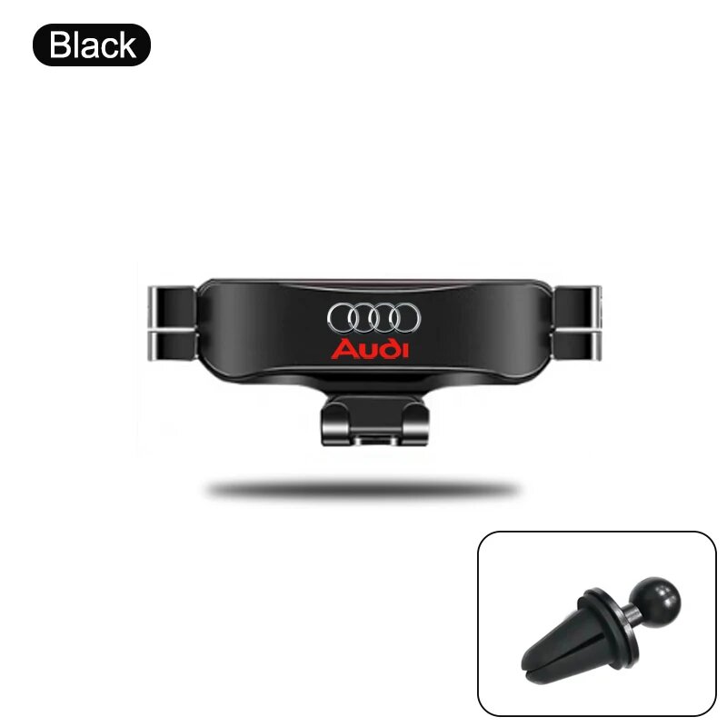 Универсальный гравитационный Автомобильный держатель для телефона, автомобильный держатель для выходного автомобиля, кронштейн для GPS-навигации для Audi, автомобильные аксессуары
