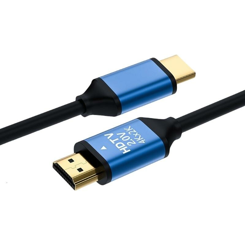 Кабель HDMI 2.0 4K для ТВ и ноутбуков с золочеными разъёмами, 3m