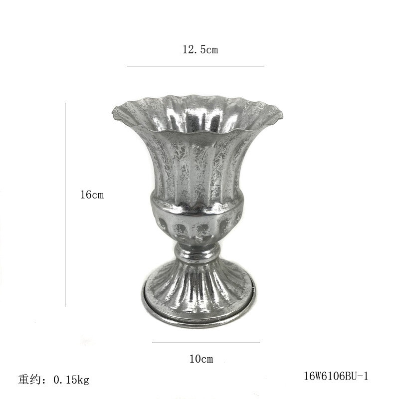 Европейский металлический цветочный горшок для свадебного декора, аранжировщик сухих цветов, домашний цветочный вазон, декор для съемки