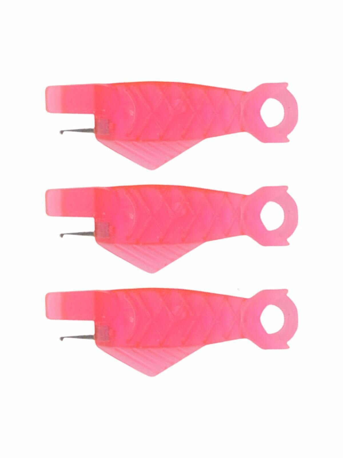 Быстрый нитевдеватель для швейных машин, миниатюрный нитевдеватель в форме рыбы с прочной конструкцией из пластика и металла, красный