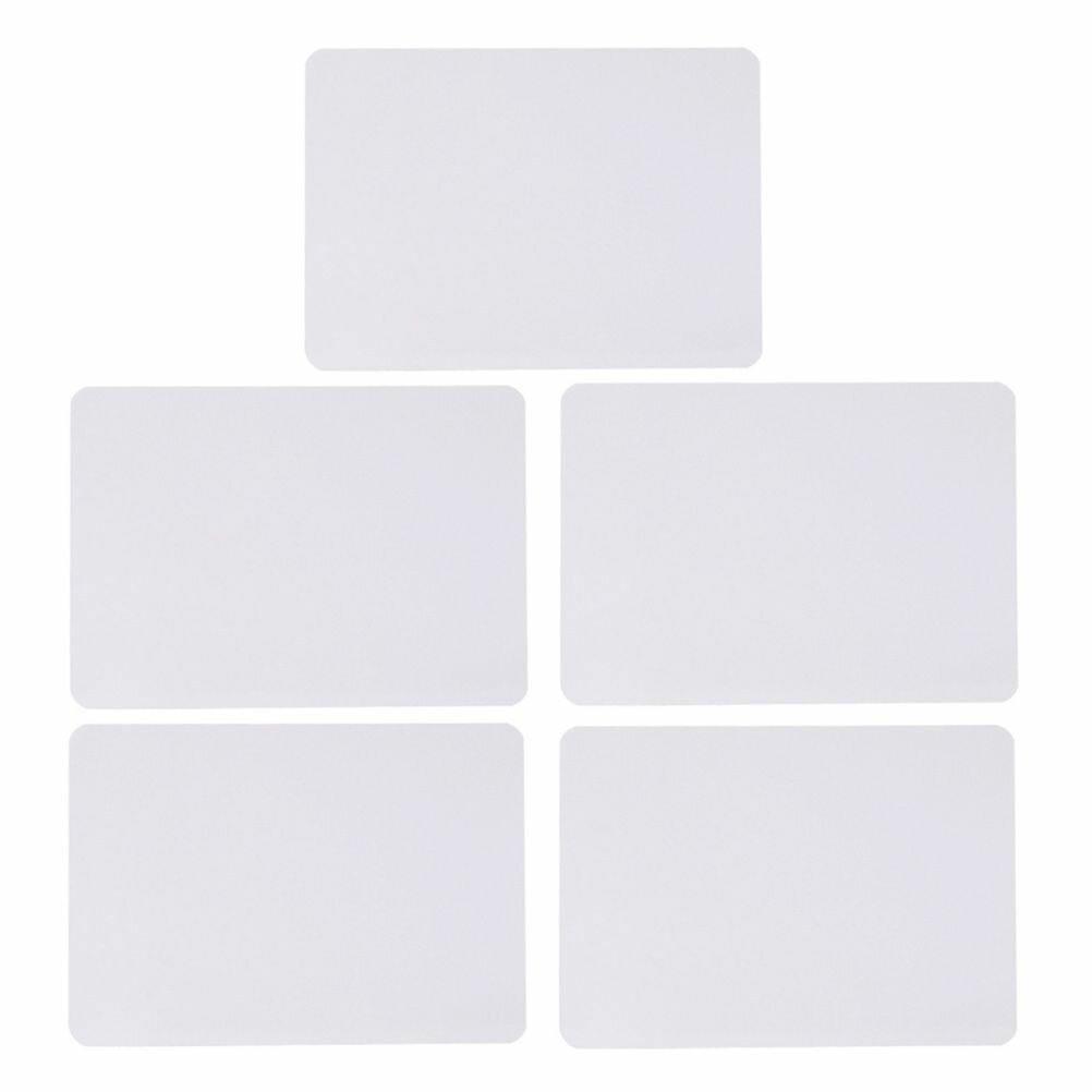 Белые Доски Для Рисования Из Дерева Без Рамы, 5 Штук, Для Написания И Развития Воображения