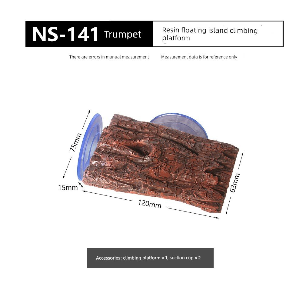 Маленькая платформа NS-141 для солнечного грея в аквариуме с плавающим островом - аксессуар для рептилий с высоким