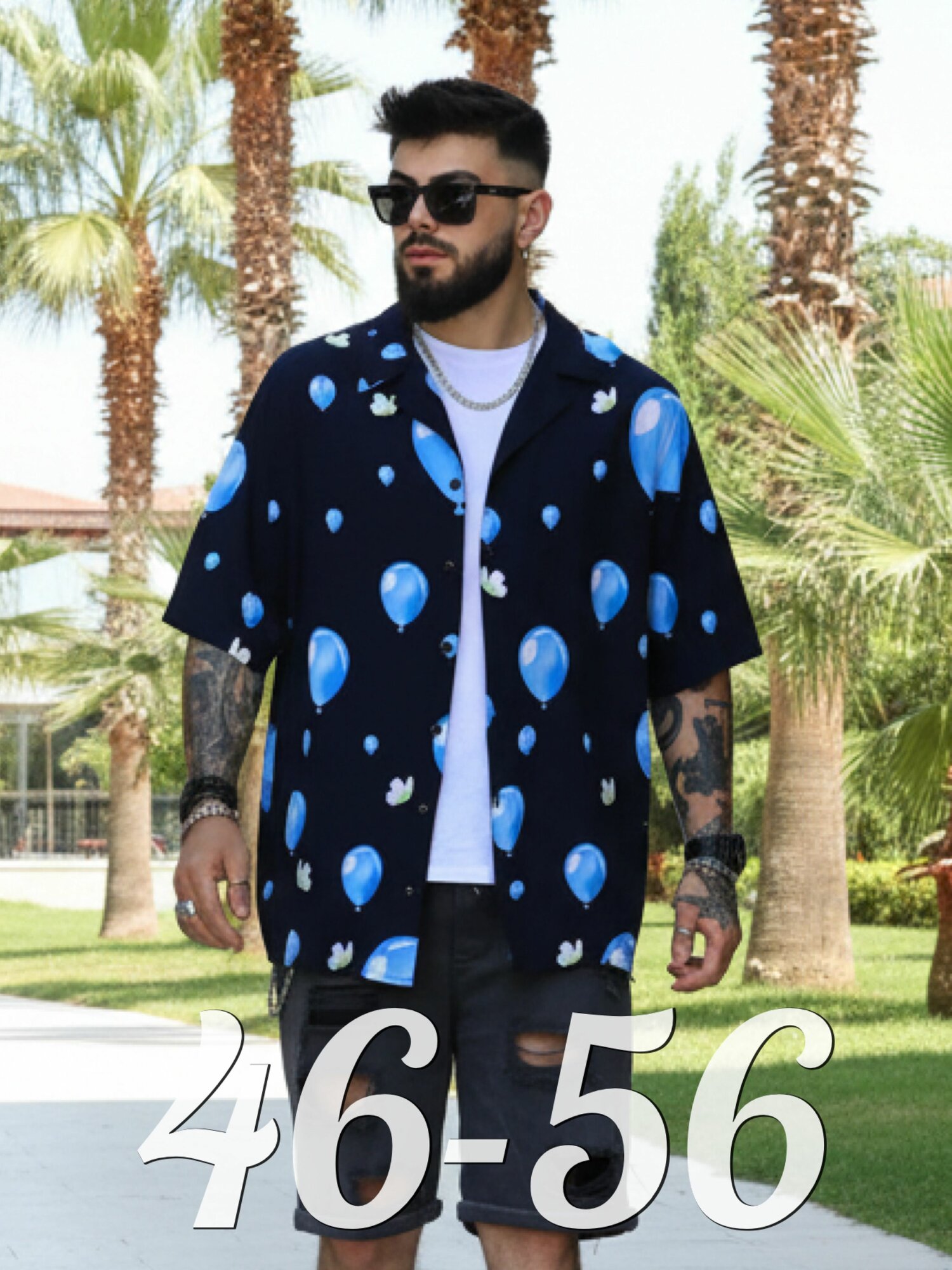 Рубашка Арабески морей