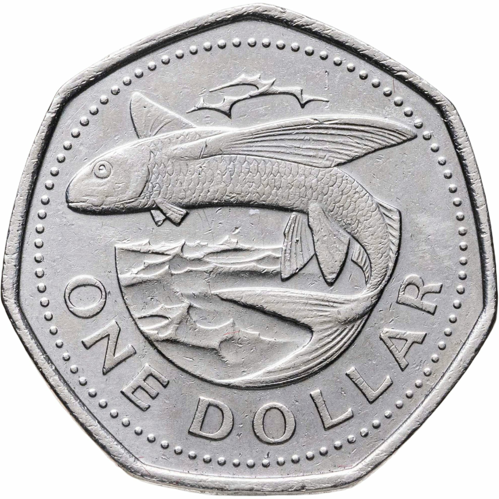 Барбадос 1 доллар (dollar) 1994