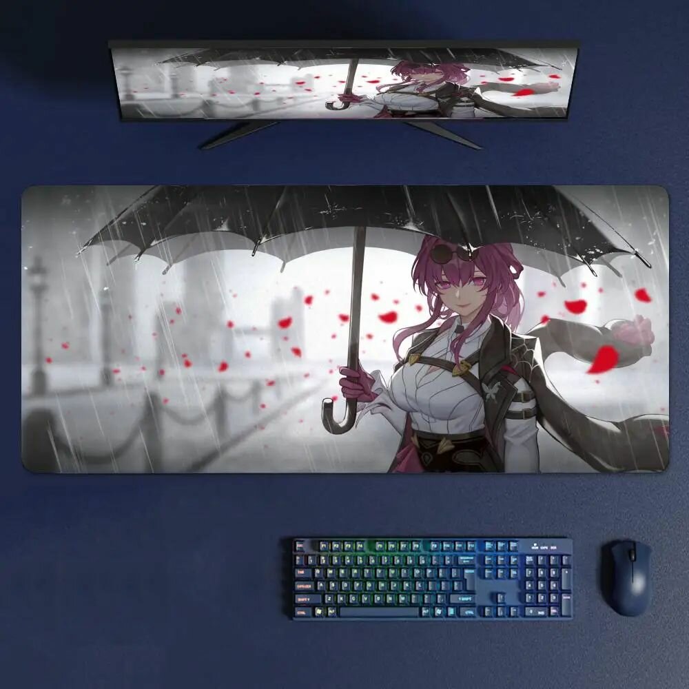 Hongkai Impact Коврик для мыши компьютерный стол Большой Xxl геймерский коврик для клавиатуры Аксессуар