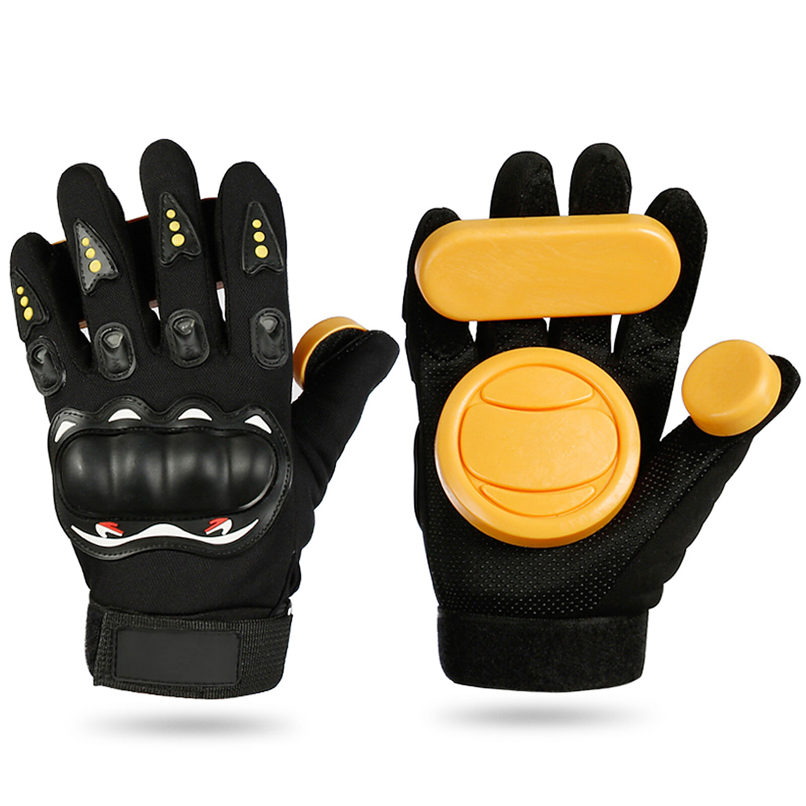 Перчатки для лонгборда со скользкими блоками, перчатки для скейтборда, перчатки с скользкими блоками, лонгборд перчатки для спуска, материал полиэстер + EVA, тип квадратный/прямоугольный (опционально), размер 24*11 см, вес 630 г, 1 пара