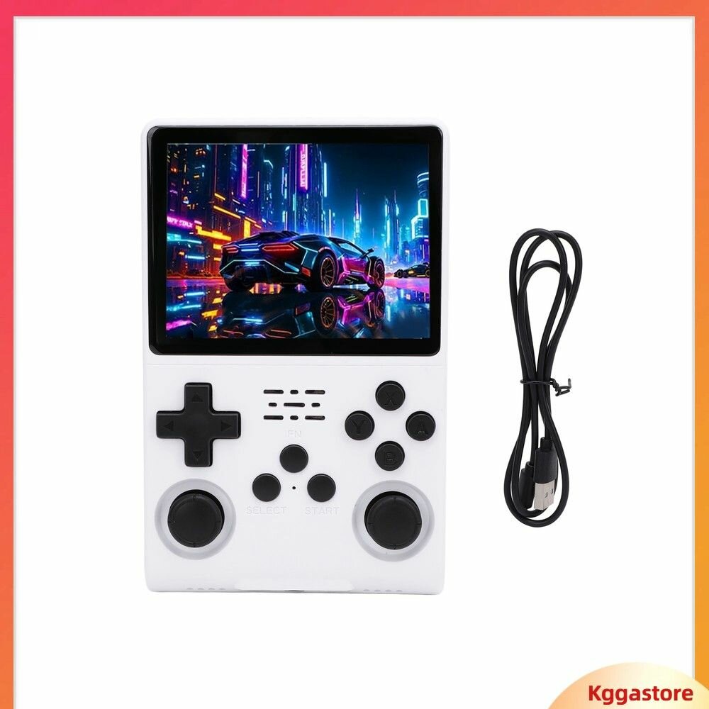 Портативная консоль 3.5" IPS 640x480, 256 ГБ, 30000 игр, 45 эмуляторов, белый
