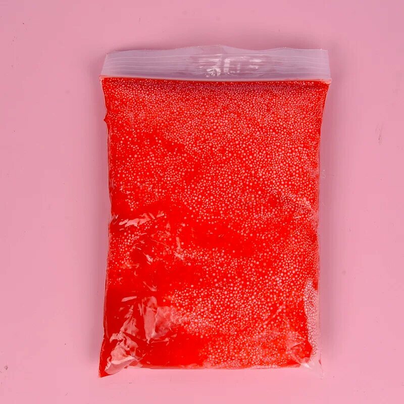 Ярко-красная снежная глина для творчества, 100г, нетоксичная, подходит для детских поделок