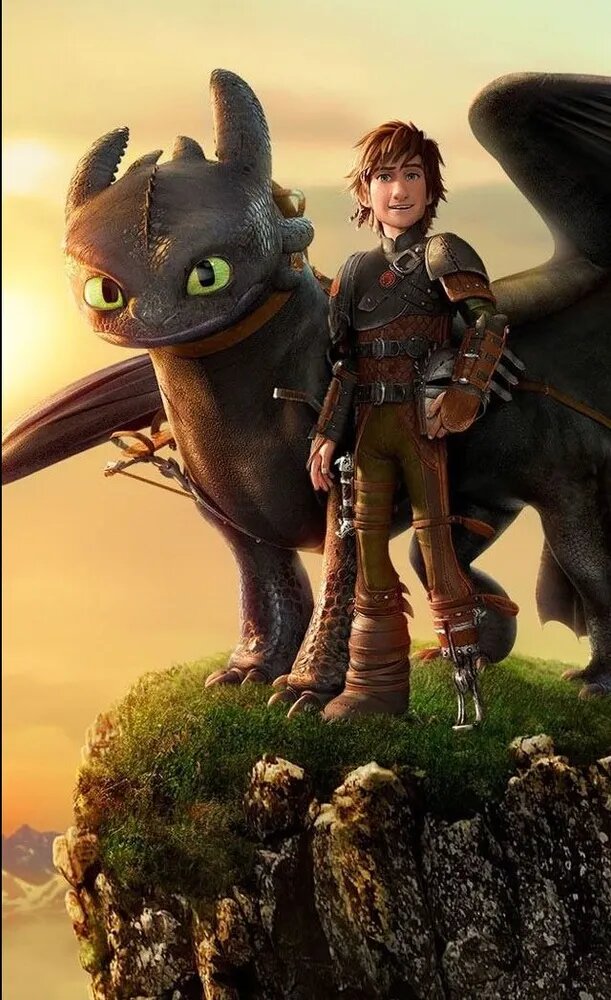 Алмазная Мозаика "Как Приручить Дракона" MozArt / Вышивка Стразами 40x50 / Живопись, Художники