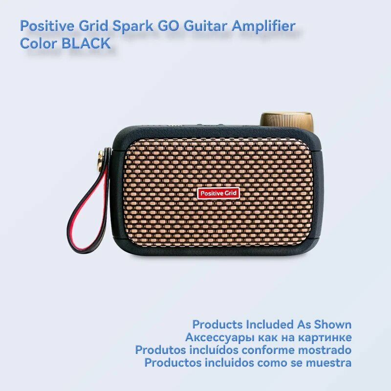 Positive Grid Spark GO Мини-усилитель для гитары Spark GO BLACK