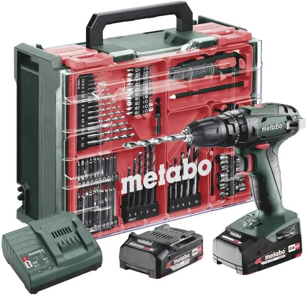 602245710 / Дрель ударная METABO SB 18 Set (602245710)