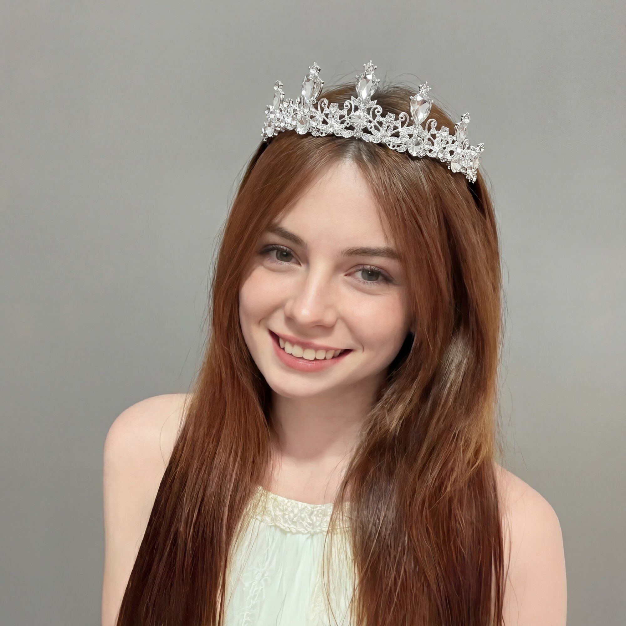 Корона диадема новогодняя женская Нежность