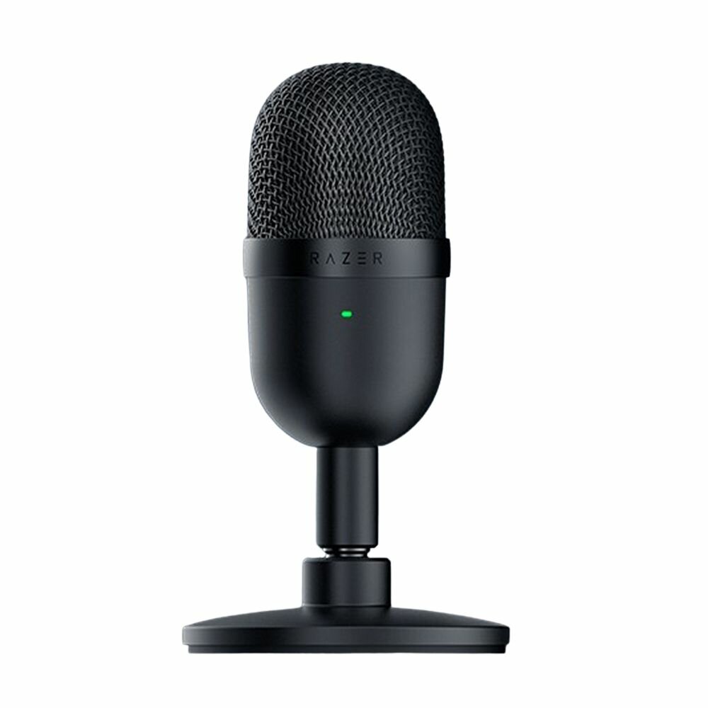 Razer Seiren Mini USB Condenser Microphone Desktop PC K Song Game Live Black 14mm Supercardioid 44.1-48kHz 16bit 20Hz-20kHz 17.8mV/Pa 110dB Windows 7+ Mac OS 10.8+