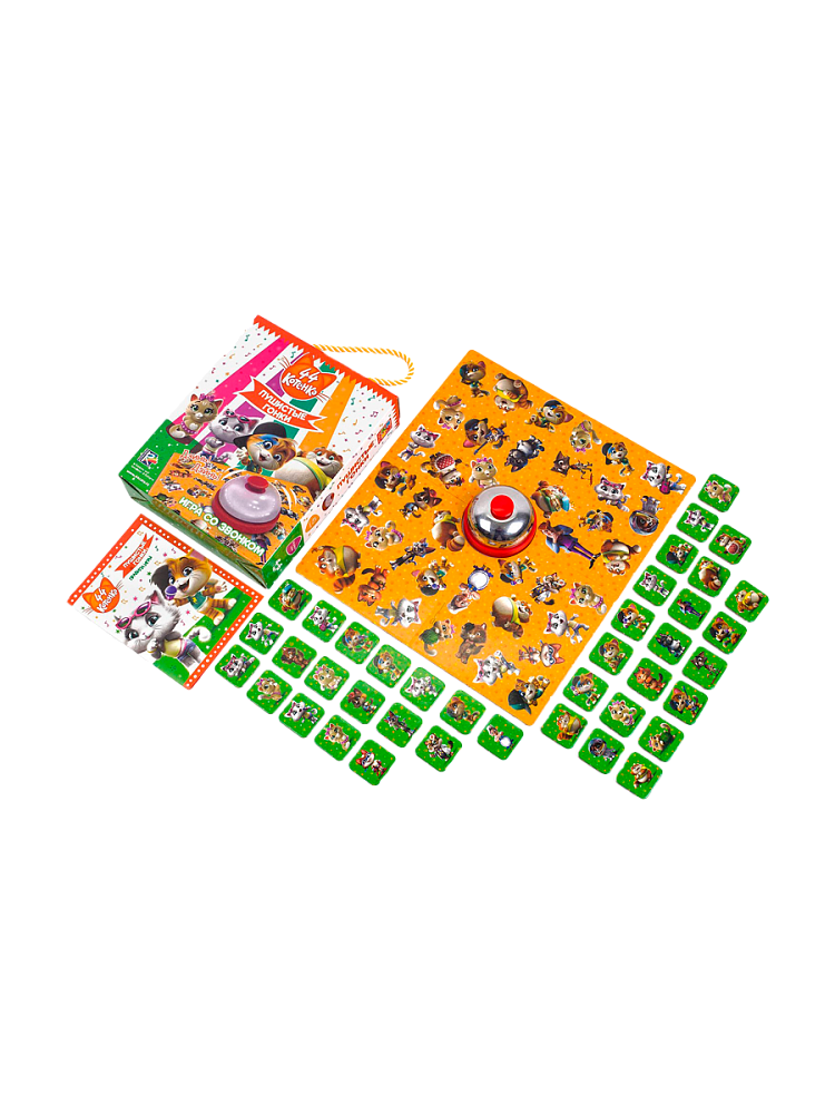 Vladi Toys Игра со звонком Vladi Toys 44 котенка "Пушстые гонки"