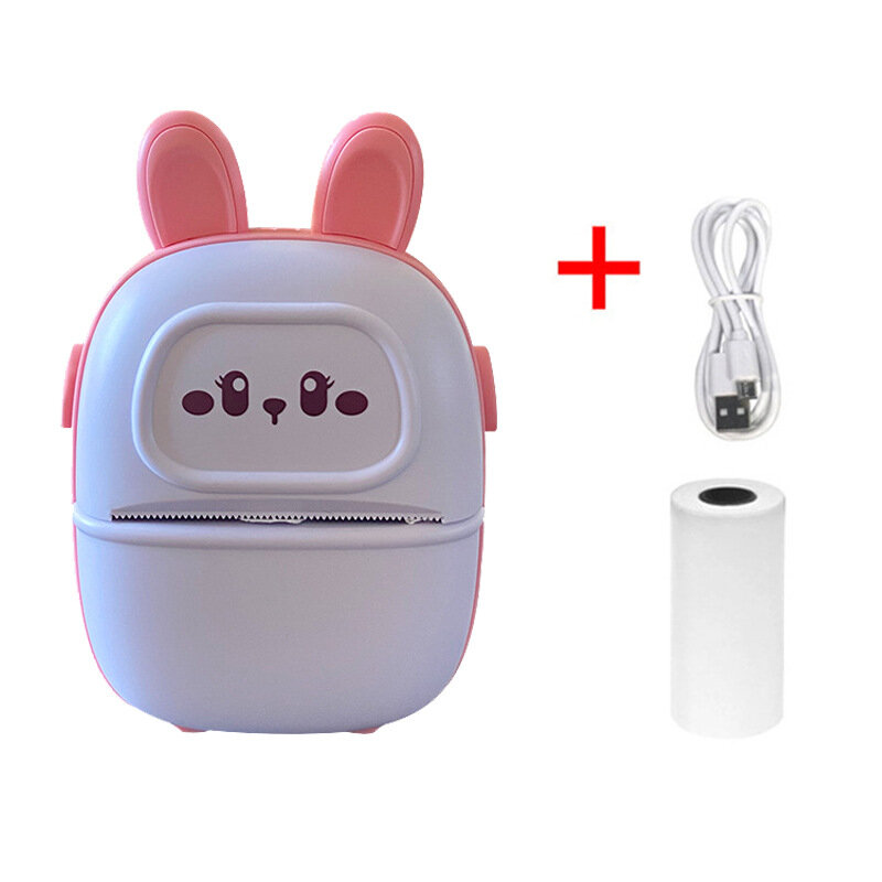 ⭐Кросс-бордер мини-принтер для студентов, машина для исправления ошибок, портативный безчернильный принтер для этикеток и фотографий, Bluetooth D3 термопринтер⭐