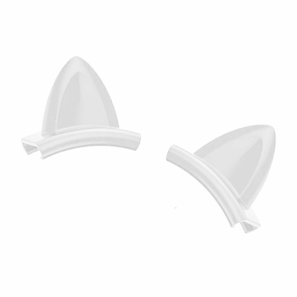 Силиконовые кошачьи ушки для наушников, Белый