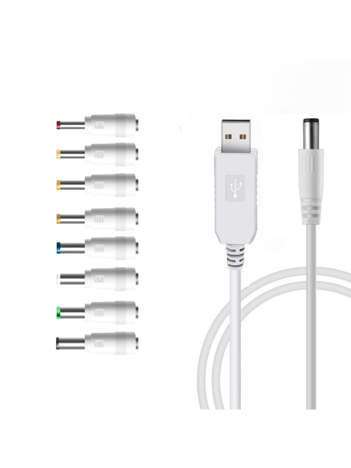 Кабель-преобразователь USB 5V в DC9V 12V, кабель для зарядки питания USB5V в 9V 12V