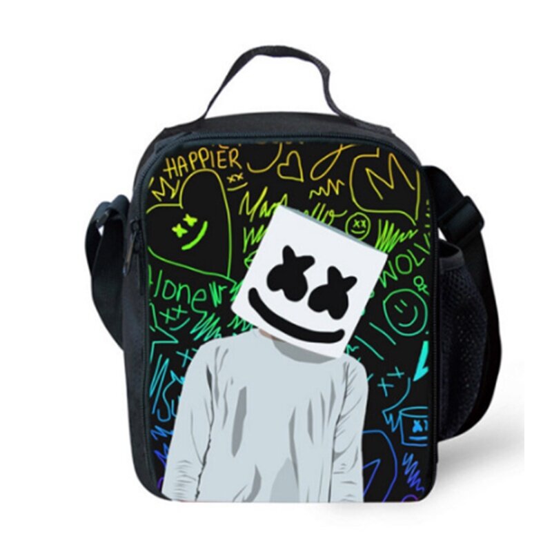 Сумка для обеда marshmallow dj ice bag, зеленый белый