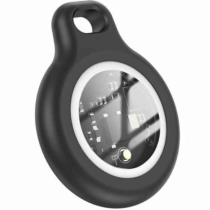 Трекер GPS Hoco E91 White, метка от потери с позиционированием, только для iOS, белый