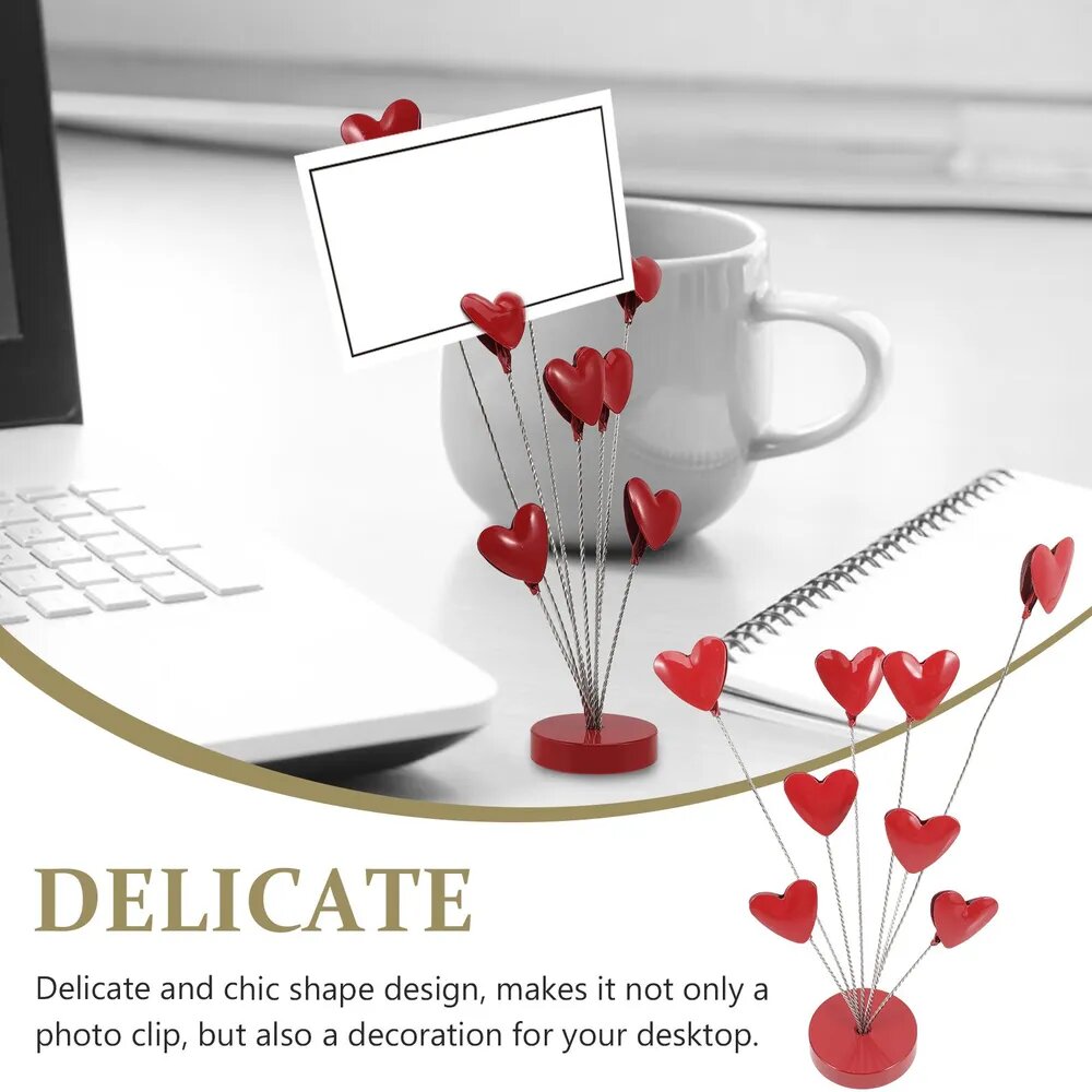 Держатель для фотографий, клипса для заметок, карточный рамка, настольный стенд, ветка дерева для фотографий