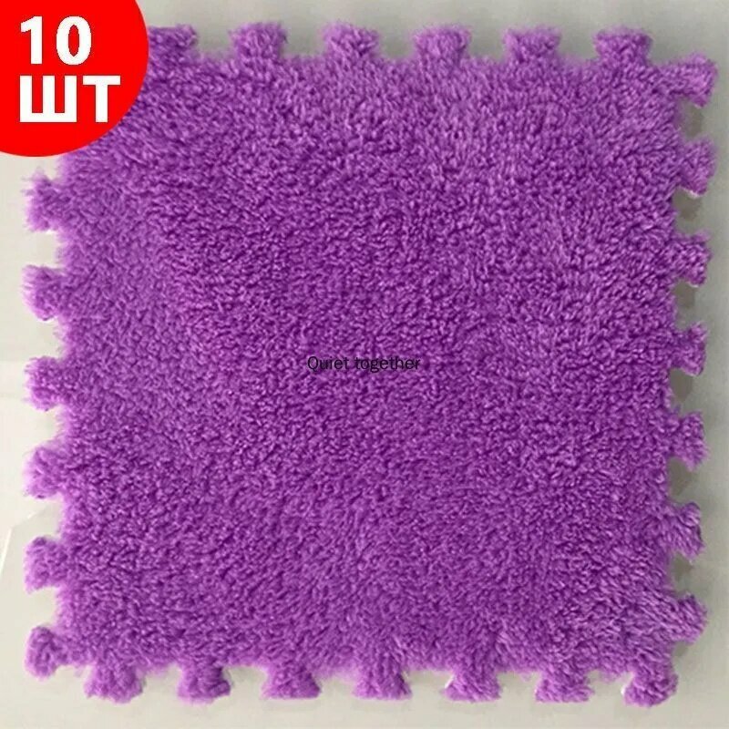 Модульная ПВХ плитка, Флокирование, 300 х 300, 10 штук