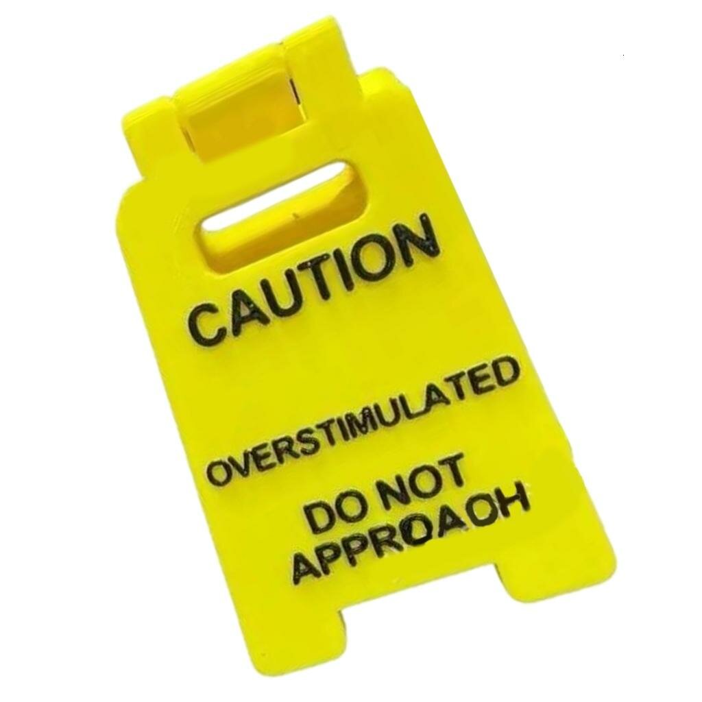 Перевозбужденный Знак "Не приближаться" Предупреждающий знак "Не беспокоить"