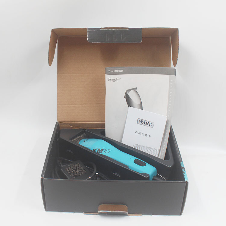 Электрическая машинка для стрижки WAHL KM10 для кошек и собак, инструмент для груминга в салоне