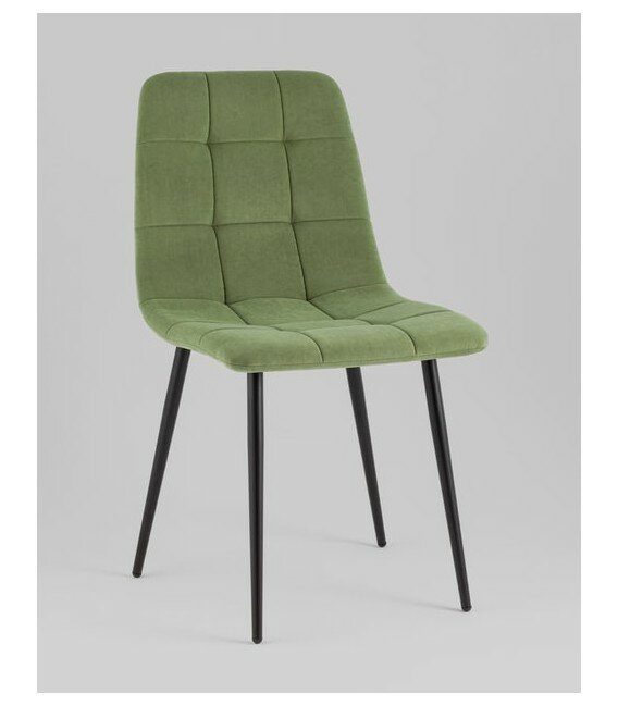 Стул Остия Original велюр пыльно-оливковый