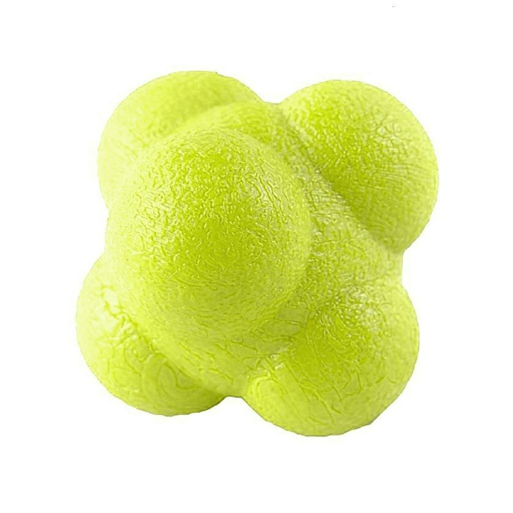 Тренировочные мячи для координации и реакции, Шестиугольные мячи Шестиугольные мячи для развития реакции Мячи для тренировки ловкости Игрушка для снятия стресса Игрушка для когнитивного развития Игрушка для координации рук и глаз